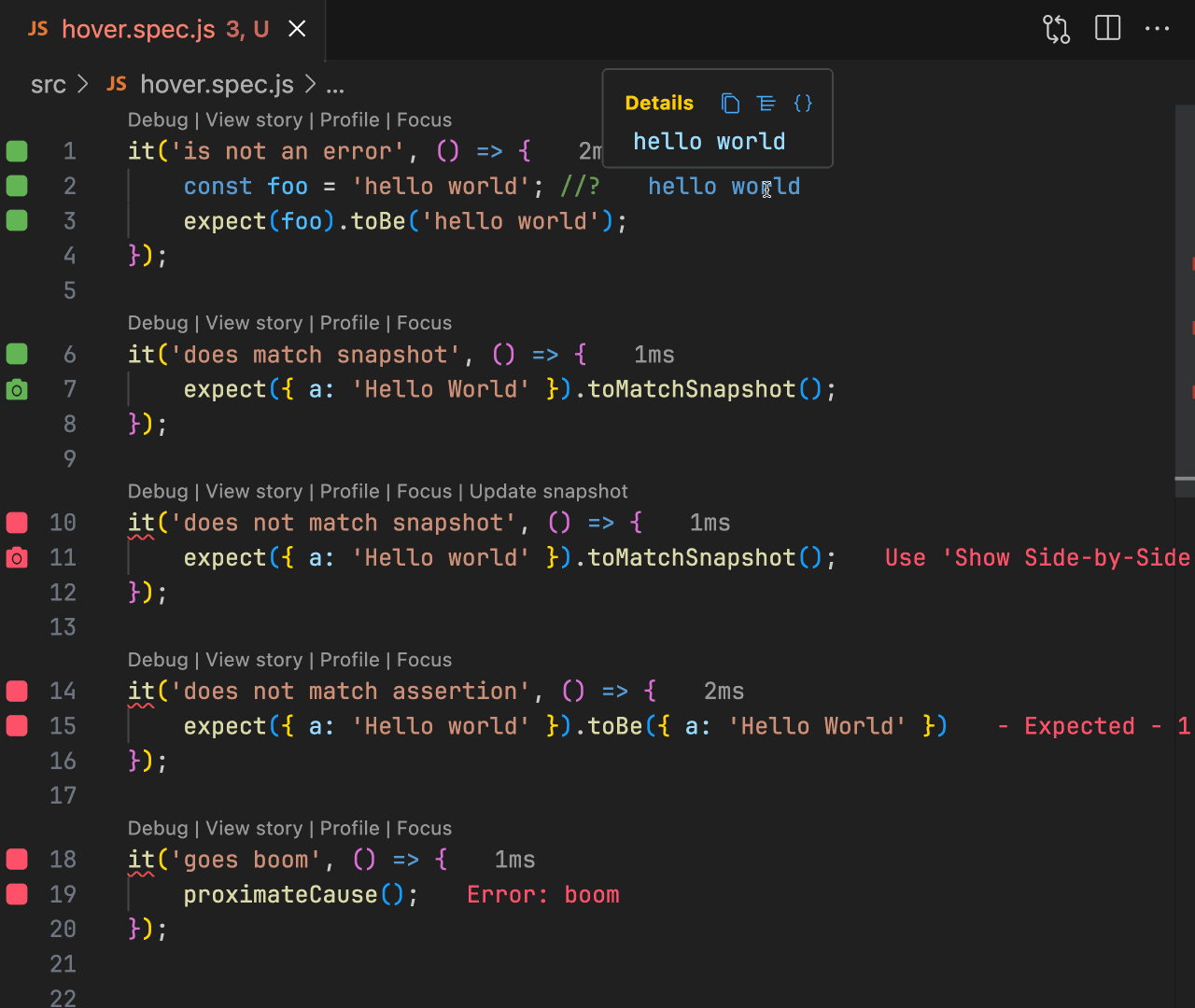 Hover Improvements