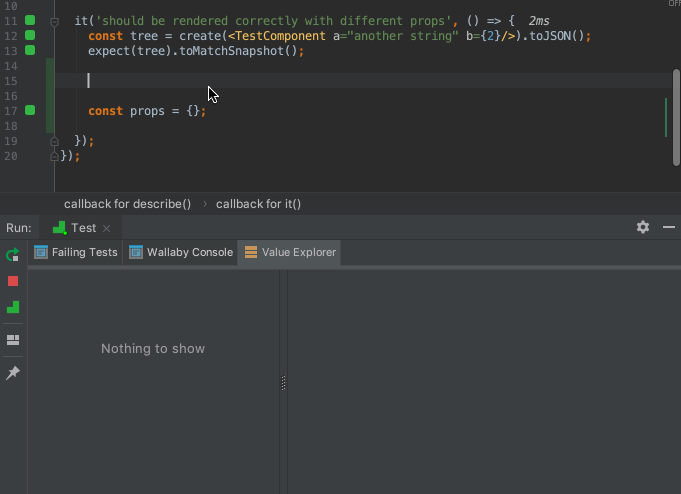 Wallaby.js Tutorials: JetBrains IDEs tutorial